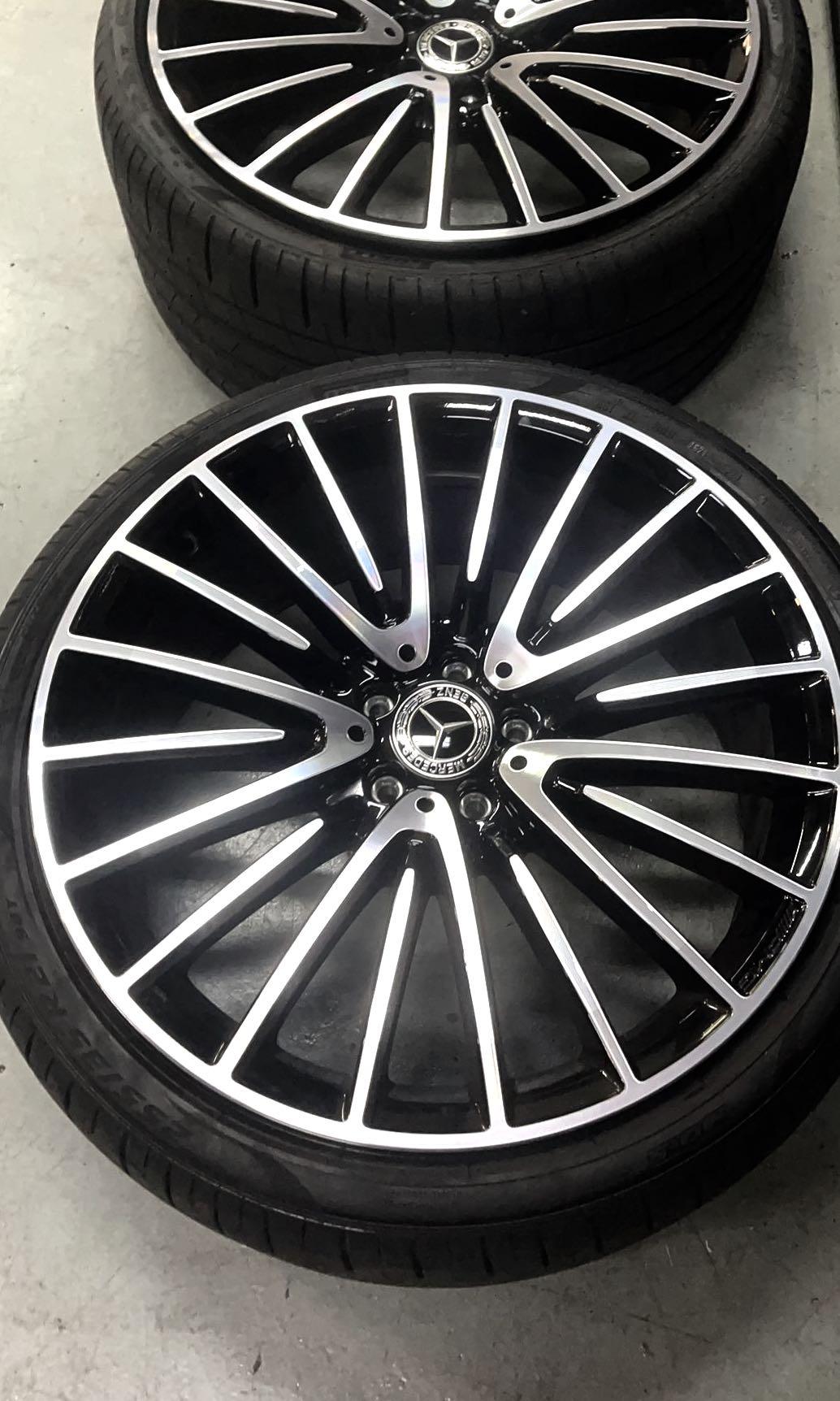 21” Original M/Benz Sclass AMG rims W Pirelli Pzero Tyres set, Car ...