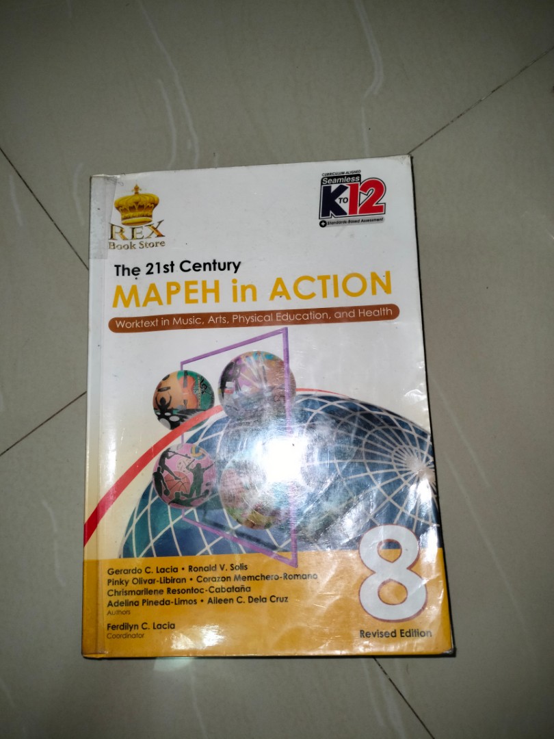 21st Century MAPEH in Action 8, Hobbies & Toys, Books & Magazines, Textbooks on Carousell