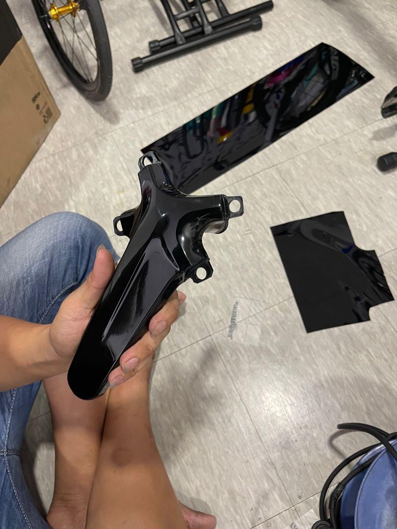 3M scotchgard pro PPF with custom decal, Sports Equipment, Bicycles ...