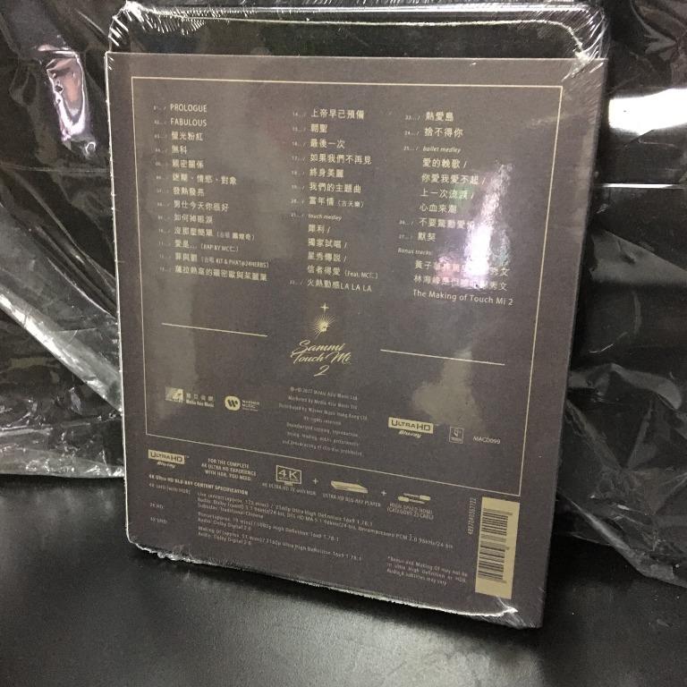 全新 4K 鄭秀文 Sammi Touch mi 2 2016 演唱會 藍光 blu ray BD Blu-ray Ultra hd, 興趣及 ...