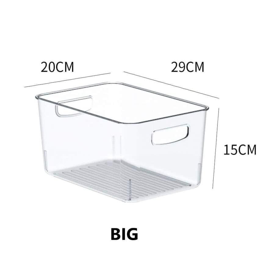 Acrylic Open Top Box w/Handle, Furniture & Home Living, Kitchenware ...