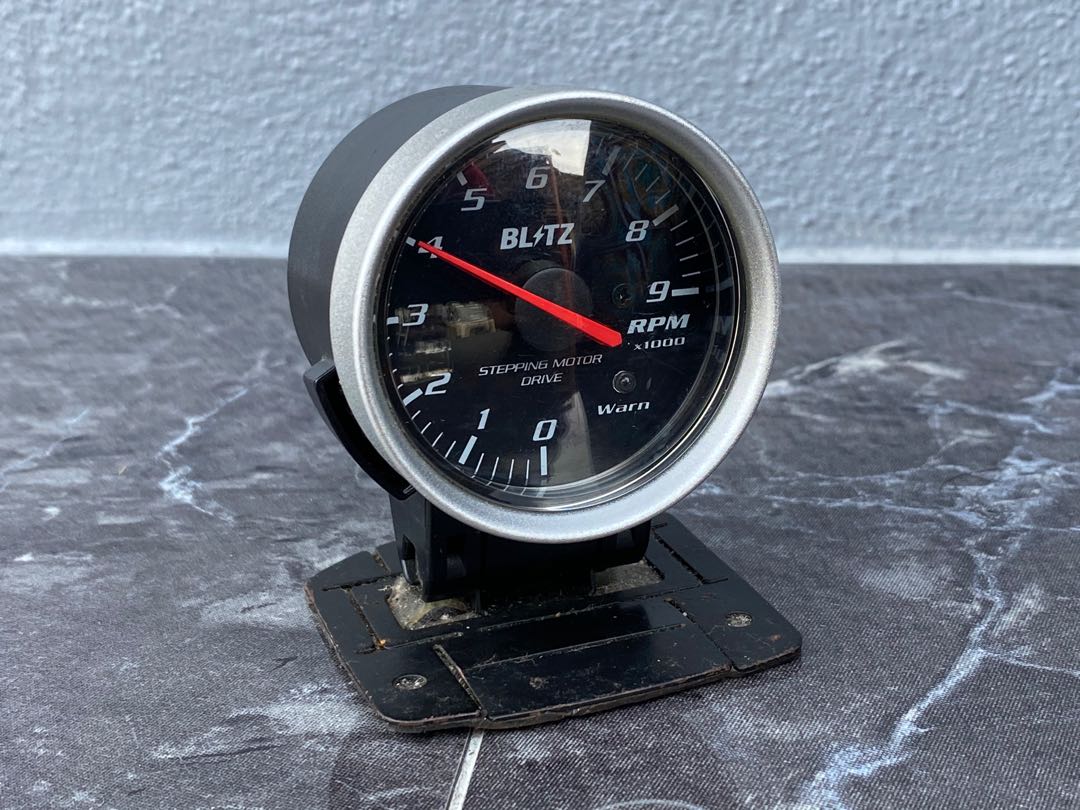 Blitz Racing RPM Gauge Tachometer, Auto Accessories on Carousell