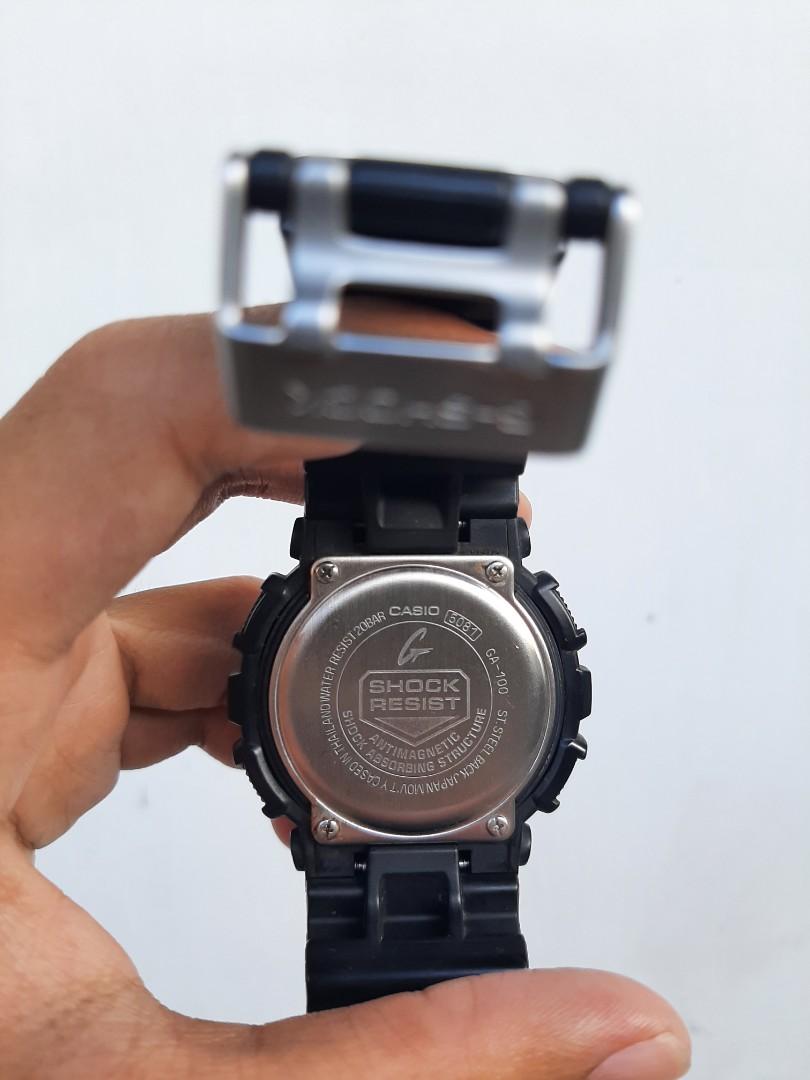 Casio G-Shock GA-100 "Dark Knight", Men's Fashion, Watches ...