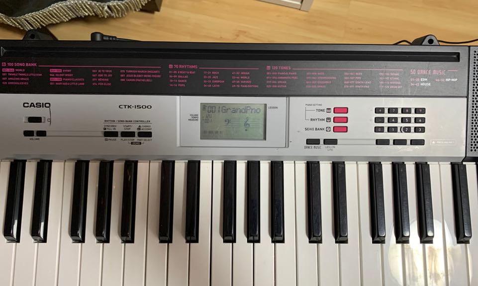 Casio Keyboard , Hobbies & Toys, Music & Media, Musical Instruments on ...
