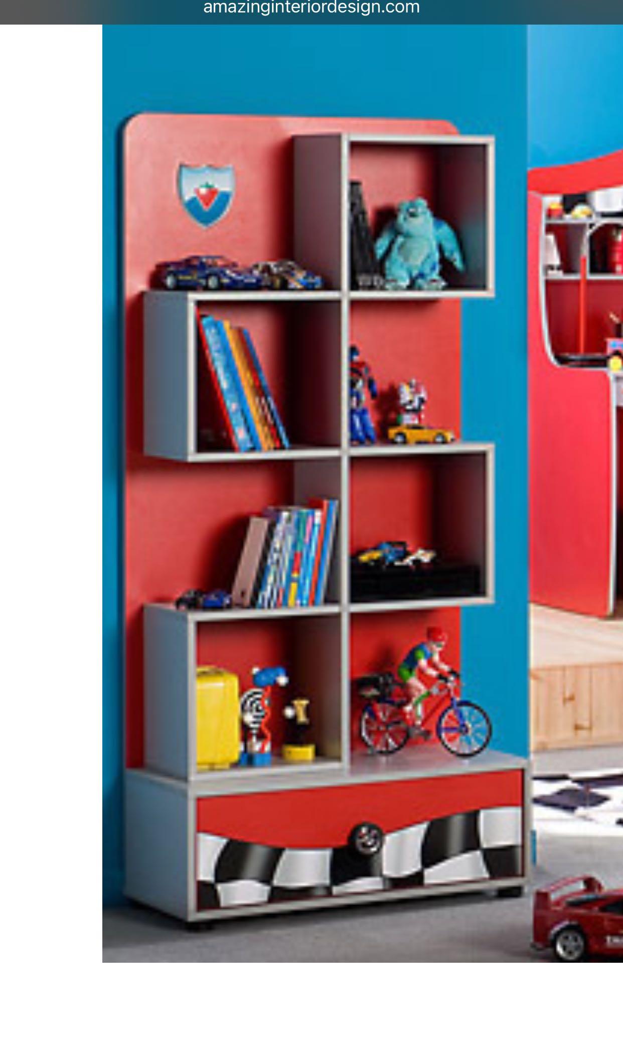 Cilek Bookcase Cars, Furniture & Home Living, Furniture, Shelves ...