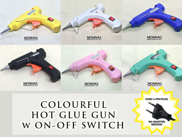 Colourful 20W Crafting Hot Glue Gun Singapore Plug (Free 7mm Diameter ...