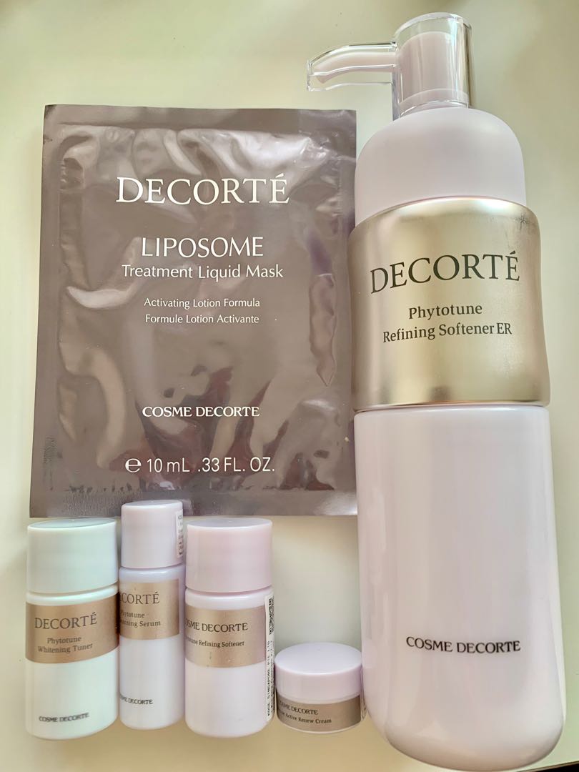 Cosme Decorte Phytotune Refining Softener ER 200ml / Phytotune 4 pcs Sample Set / Liposome ...