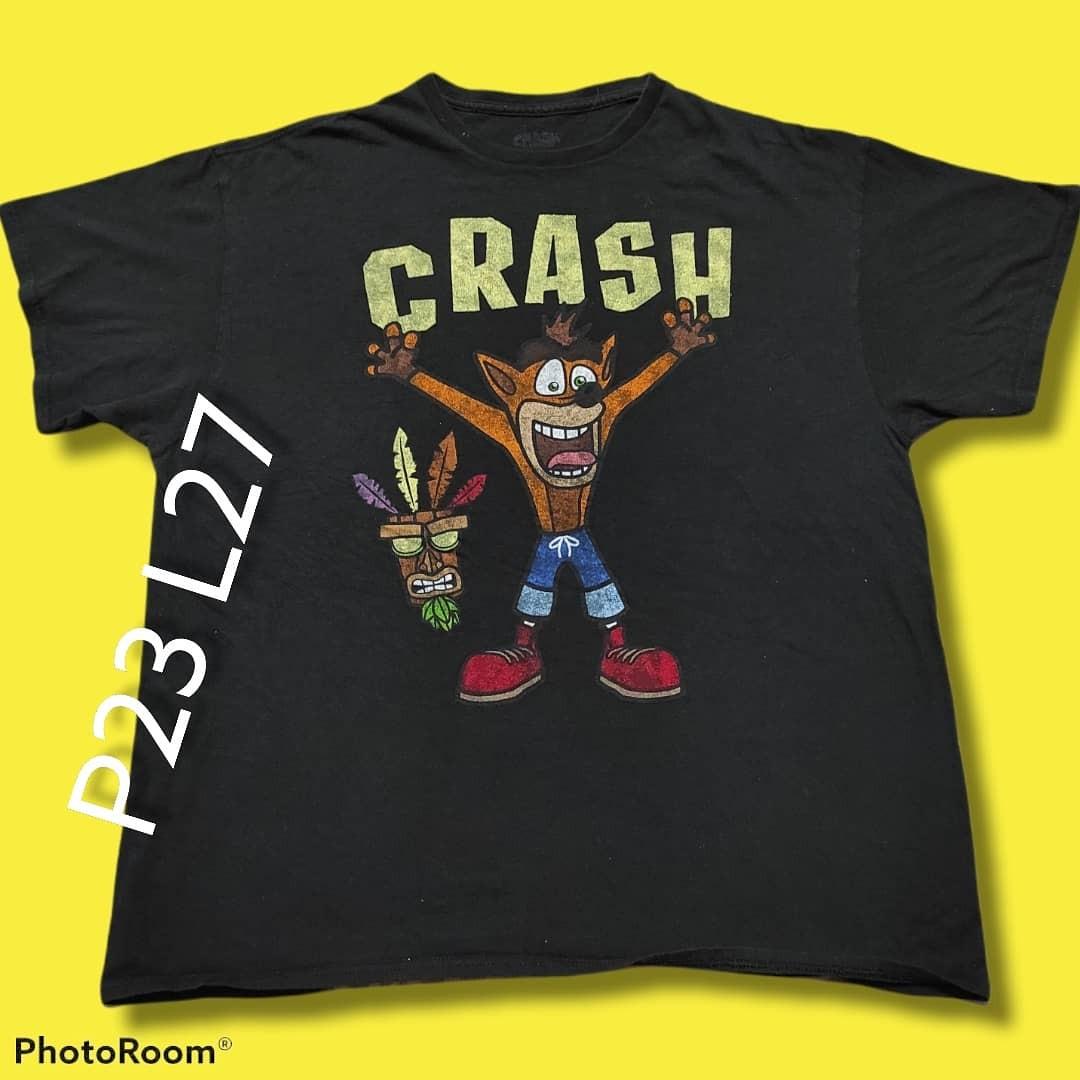 Crash Bandicoot shirt, Men's Fashion, Tops & Sets, Tshirts & Polo ...