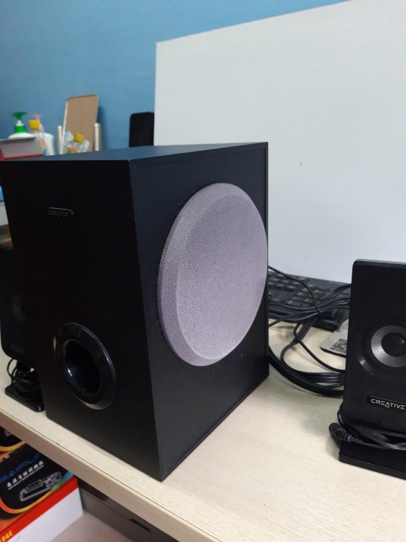 Pc Creative A500 Speakers System, Audio, Other Audio Equipment on Carousell