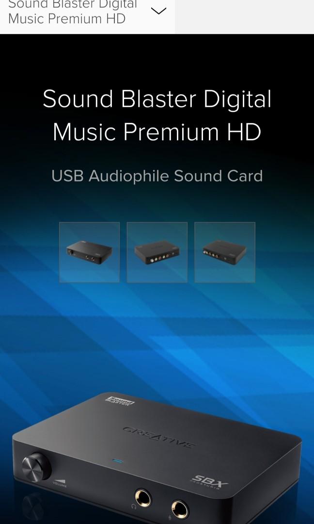 Creative Sound Blaster Prostudio Music Premium HD - SBX, 電腦＆科技, 電腦周邊及配件 ...