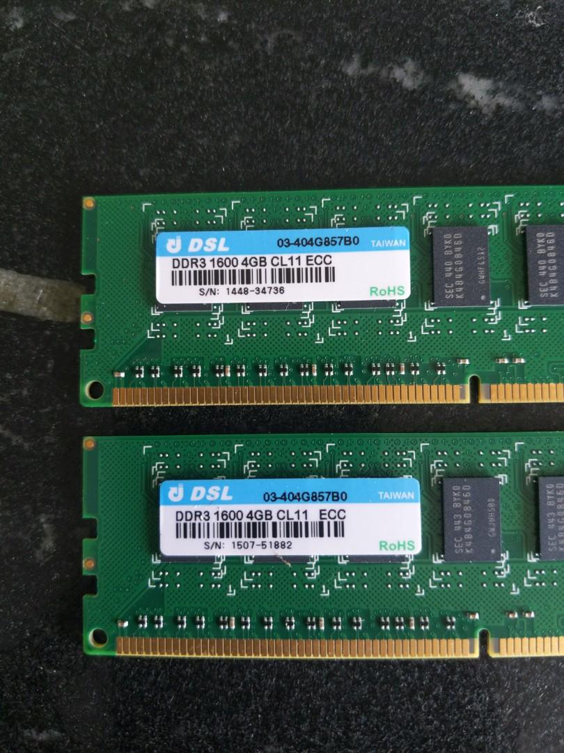 Ddr3 ecc ram, Computers & Tech, Parts & Accessories, Computer Parts on ...