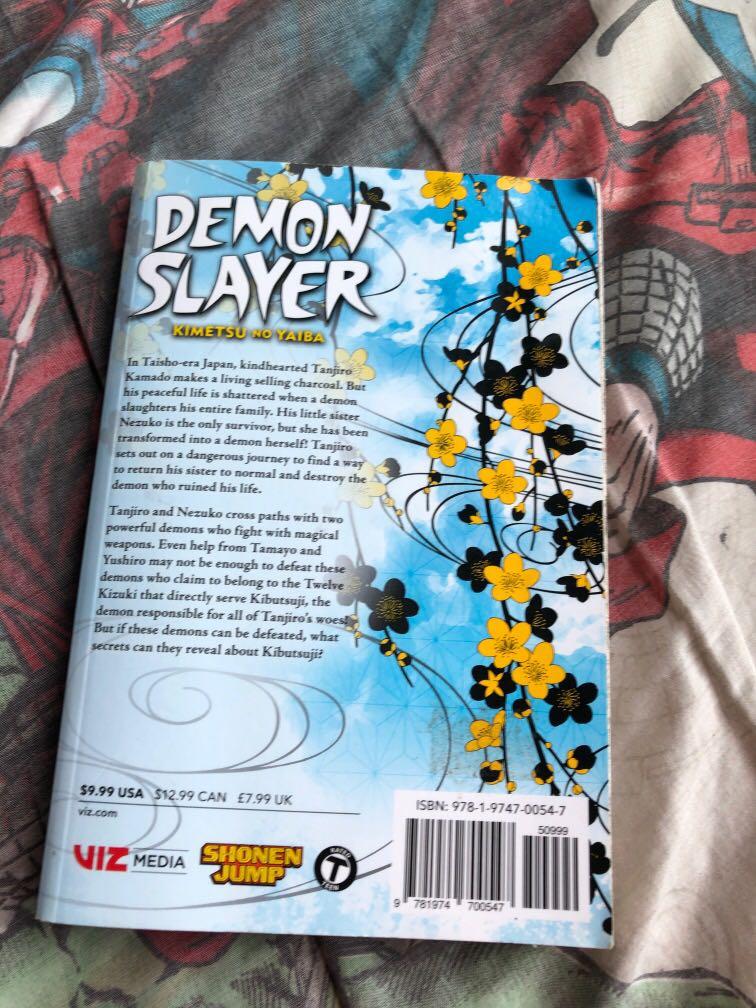 Demon slayer book, Hobbies & Toys, Books & Magazines, Comics & Manga on ...