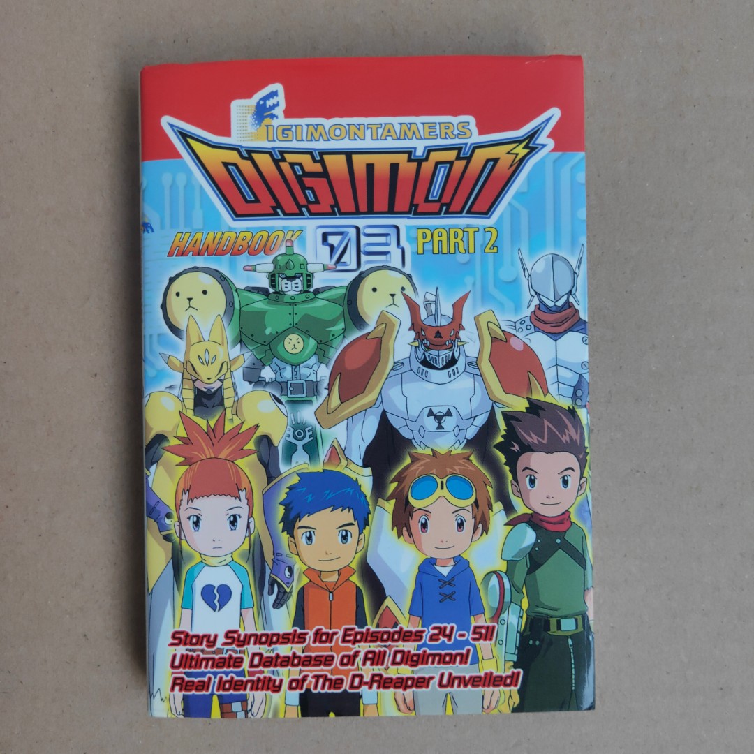 @ Digimon 03 Handbook Part 2, Hobbies & Toys, Books & Magazines, Comics ...