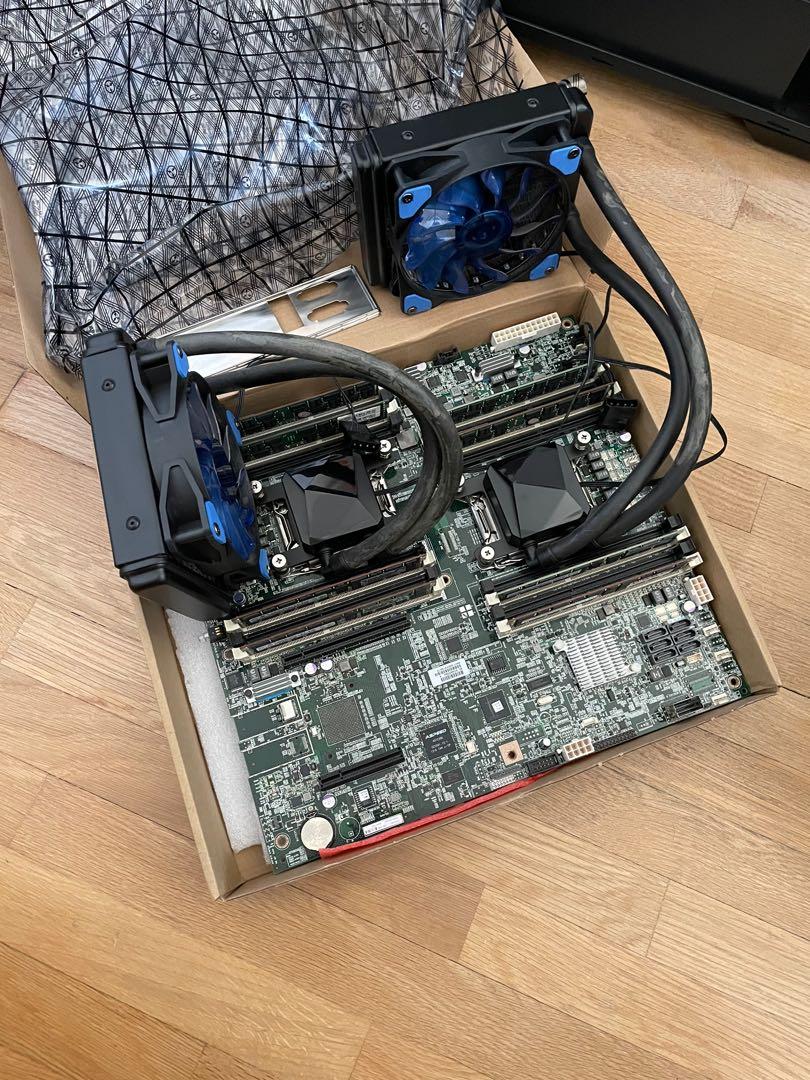 Dual CPU server workstation 16 core 32 threads, Computers & Tech, Parts ...