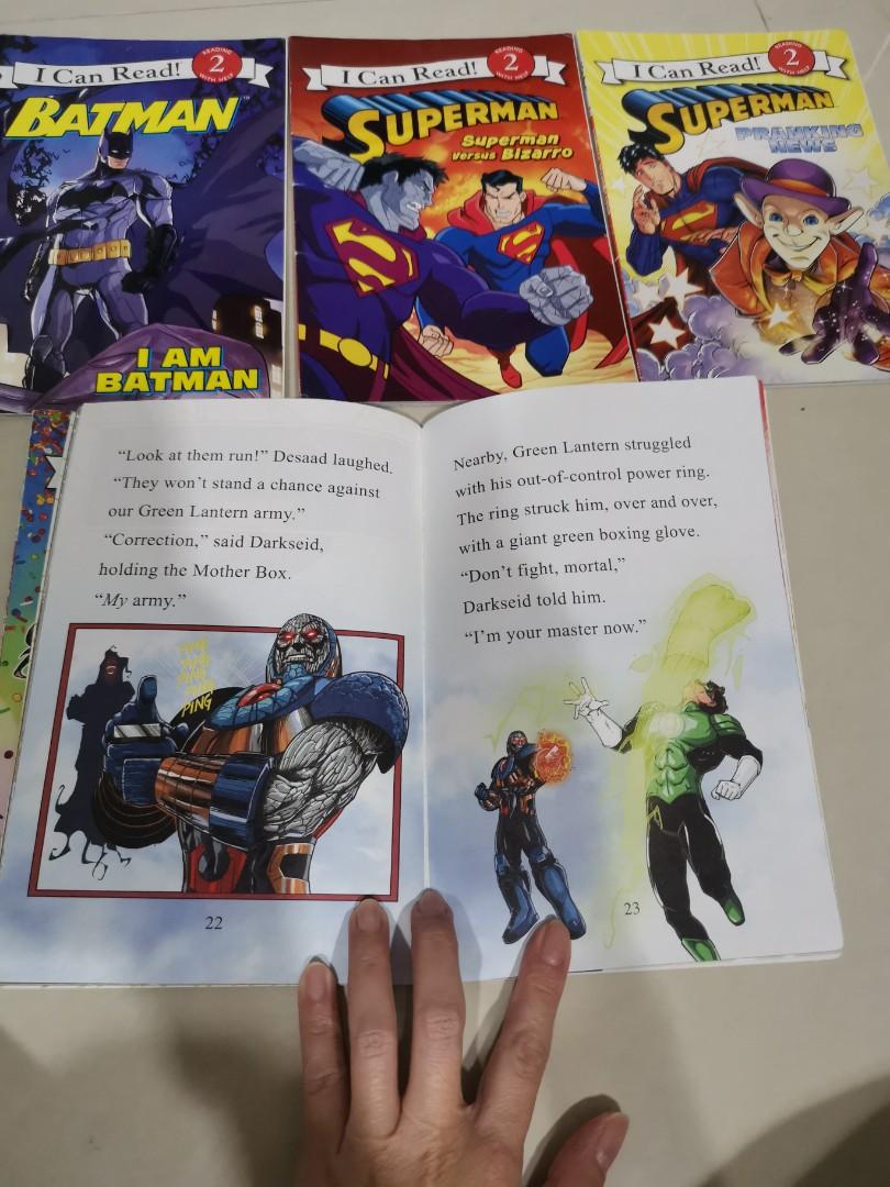 I Can Read 2 Superheros, Hobbies & Toys, Books & Magazines, Children's ...