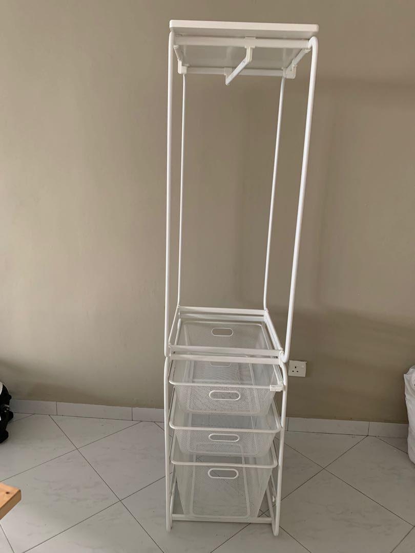IKEA Algot open wardrobe, Furniture & Home Living, Furniture, Other ...