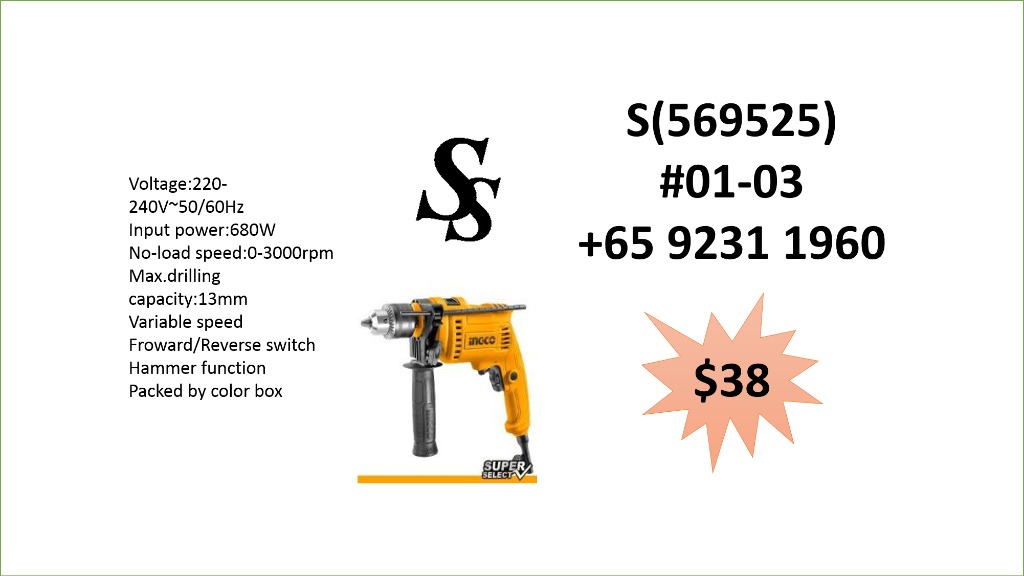 Ingco @ AMK Hardware Tools And Machinery (Swipe Left And Right For More ...