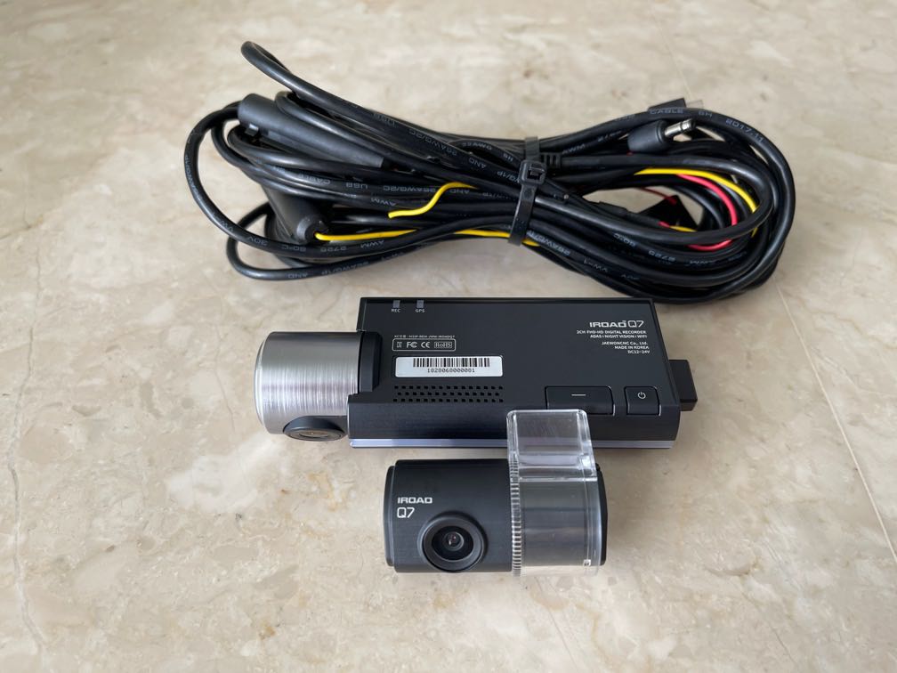 IROAD Q7 front and back car camera, Car Accessories, Electronics ...