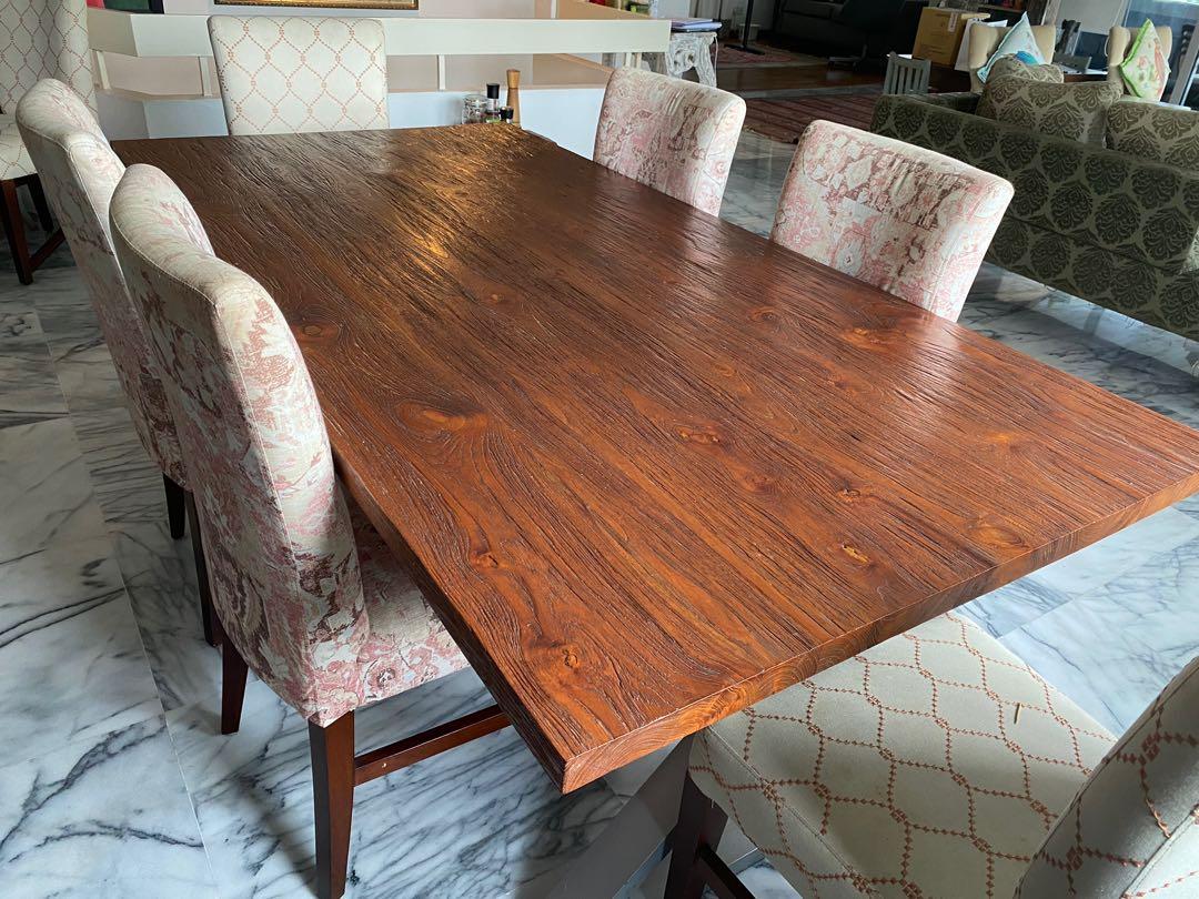 John Erdos Teak Wood Dining Table - RESERVED, Furniture & Home Living ...