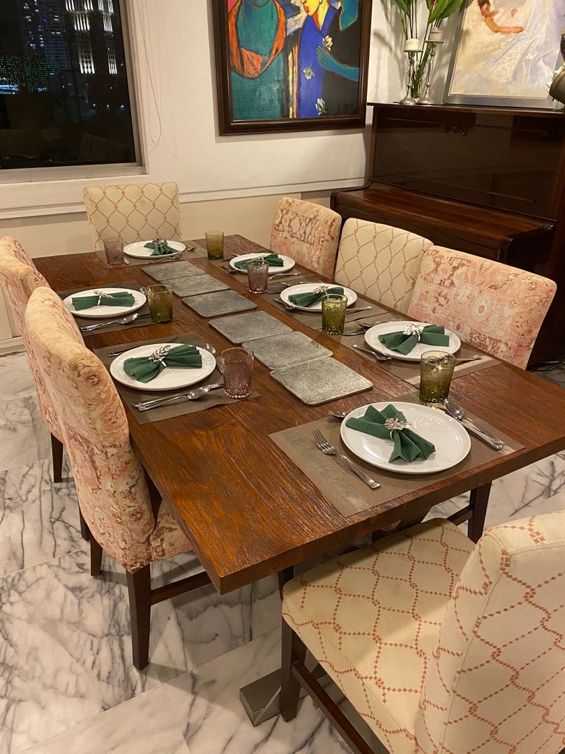 John Erdos Teak Wood Dining Table - RESERVED, Furniture & Home Living ...