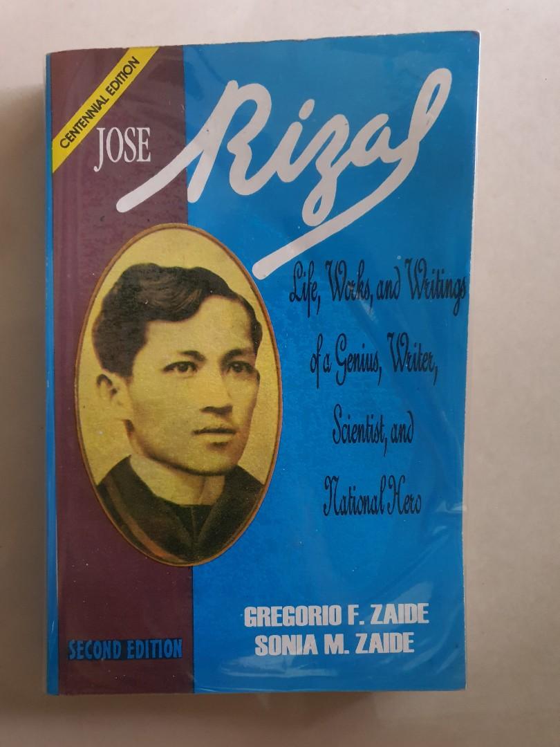 Jose Rizal centennial edition Sonia M. Zaide books, Hobbies & Toys ...