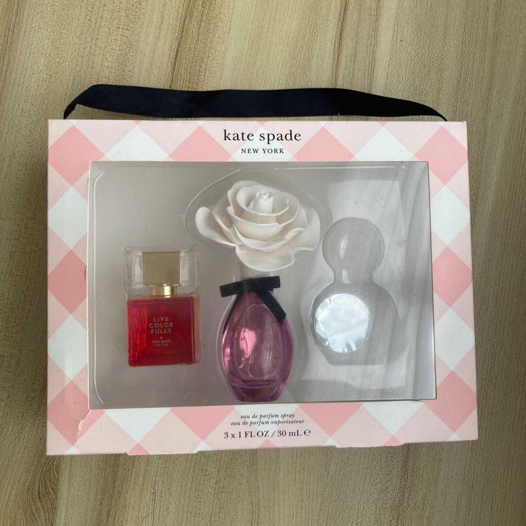 Kate spade perfume set, Beauty & Personal Care, Fragrance & Deodorants ...