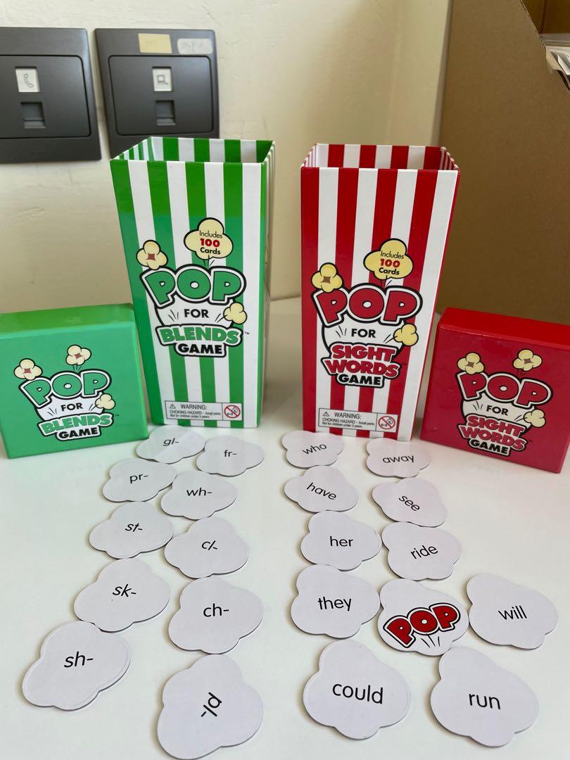 Learning Resources sight word pop game, Everything Else on Carousell