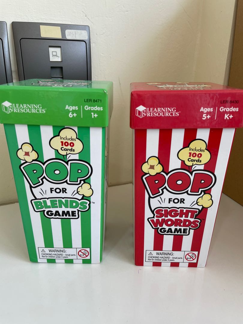 Learning Resources sight word pop game, Everything Else on Carousell