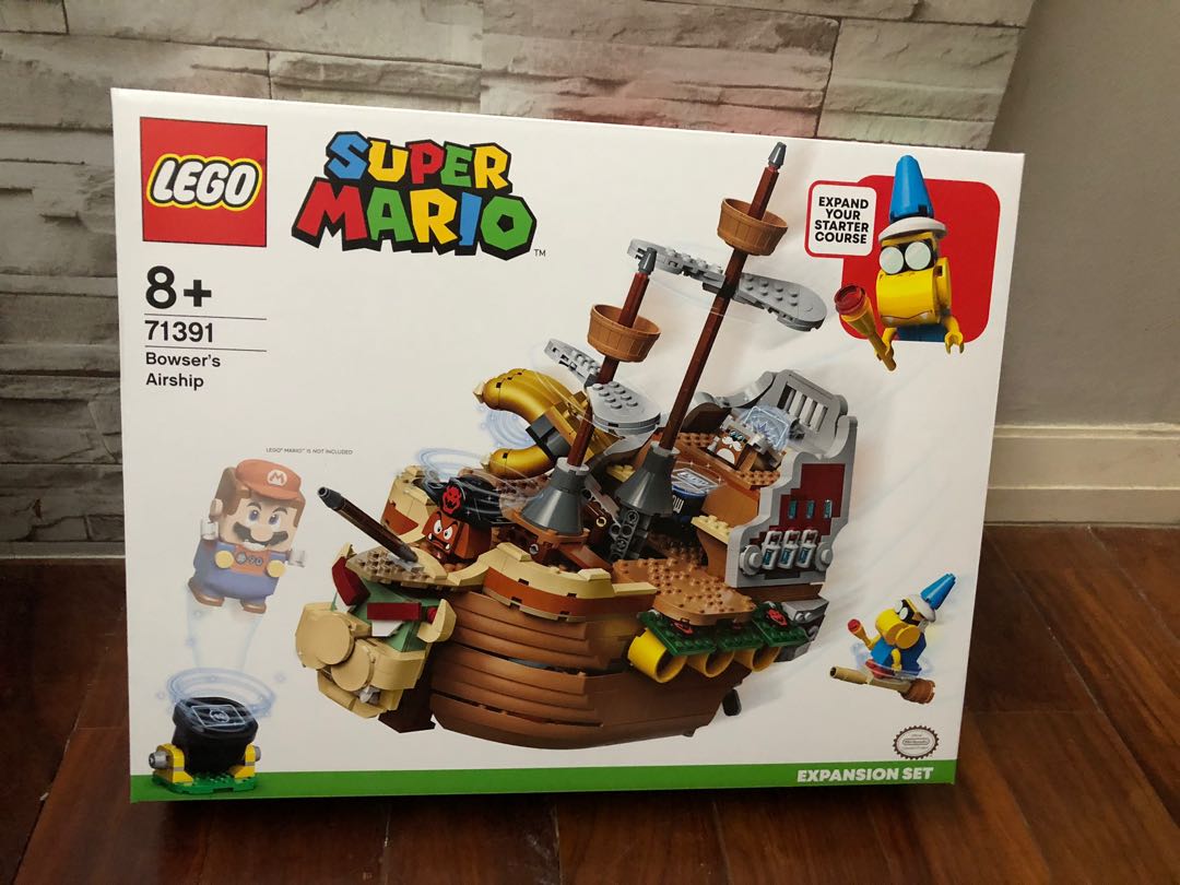 LEGO 71391 Super Mario Bowser’s Airship Expansion Set, Hobbies & Toys ...