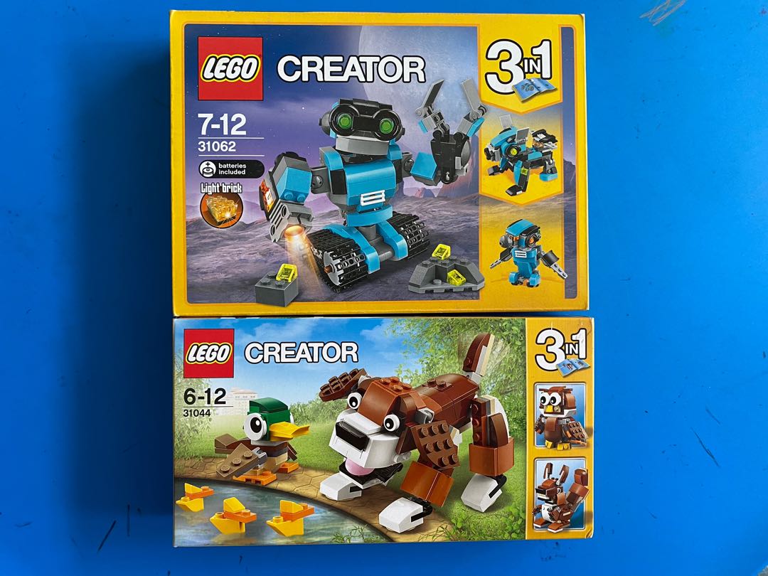 Lego Creator 31044 + Lego Creator 31062, Hobbies & Toys, Toys & Games ...