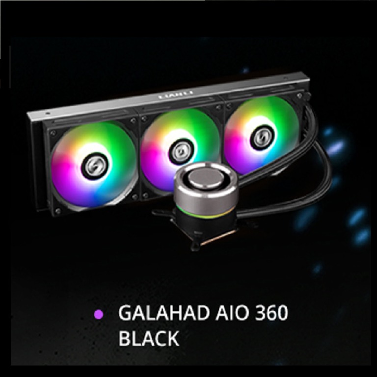 Lian Li Galahad AIO 360 Black, Computers & Tech, Desktops on Carousell