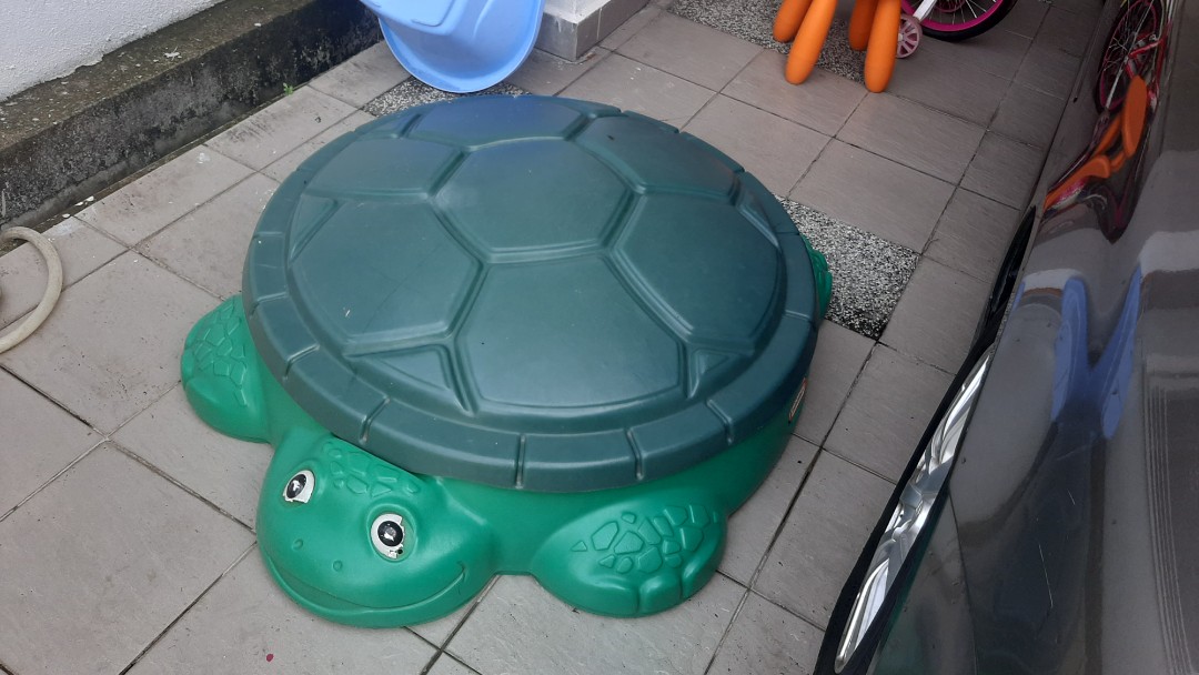 Little Tikes Turtle Sandbox & Baby Pool, Babies & Kids, Babies & Kids ...