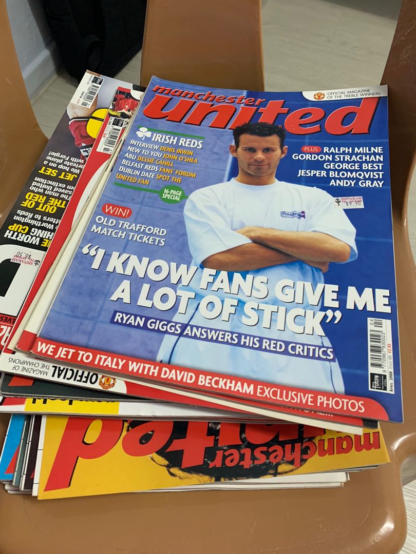 Manchester United magazines from 2000s, Hobbies & Toys, Books ...