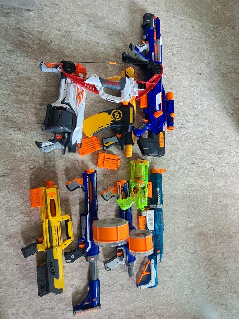 Nerf gun collection, Hobbies & Toys, Toys & Games on Carousell