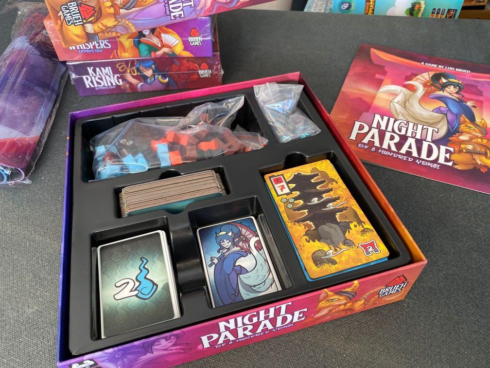 Night Parade of A Hundred Yokai board game, Hobbies & Toys, Toys ...