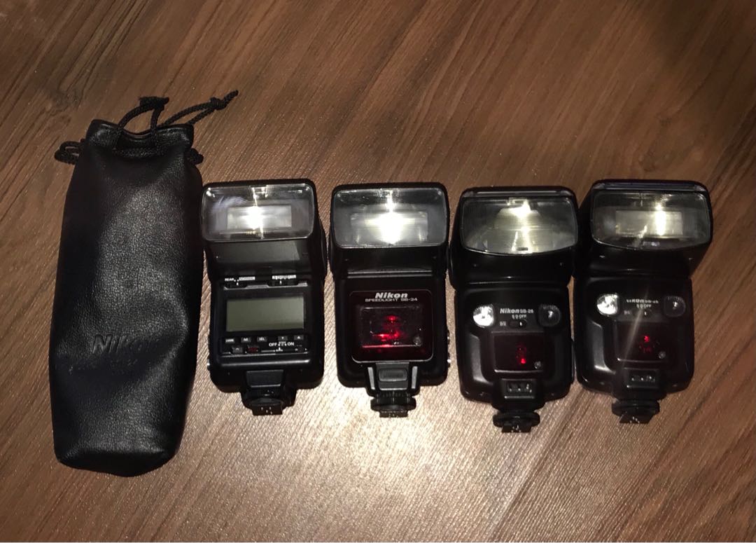 Nikon Flash Guns SB-24 and SB-26, Photography, Photography Accessories ...