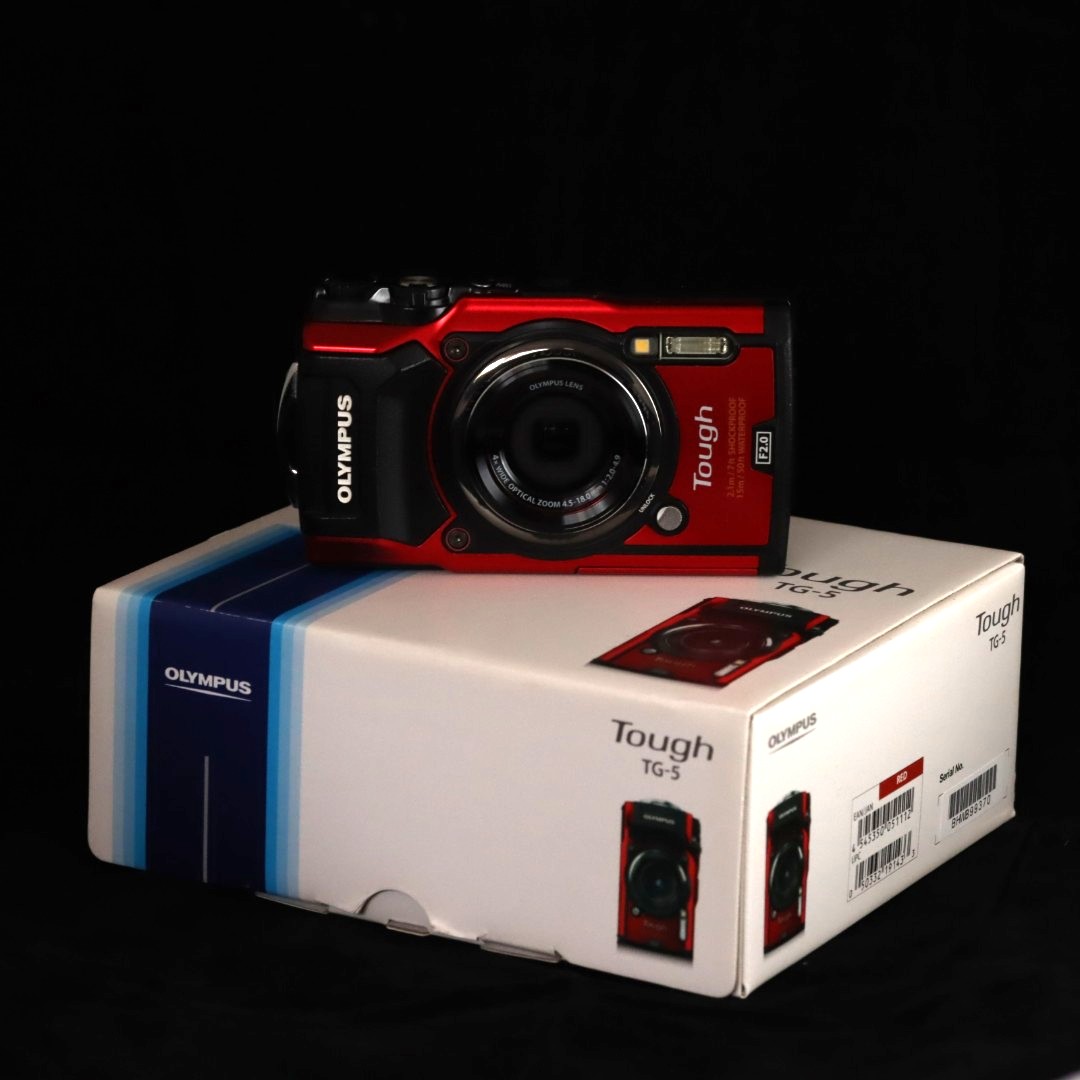 Olympus Tough TG5 Underwater Camera (Full Box Set), Photography ...