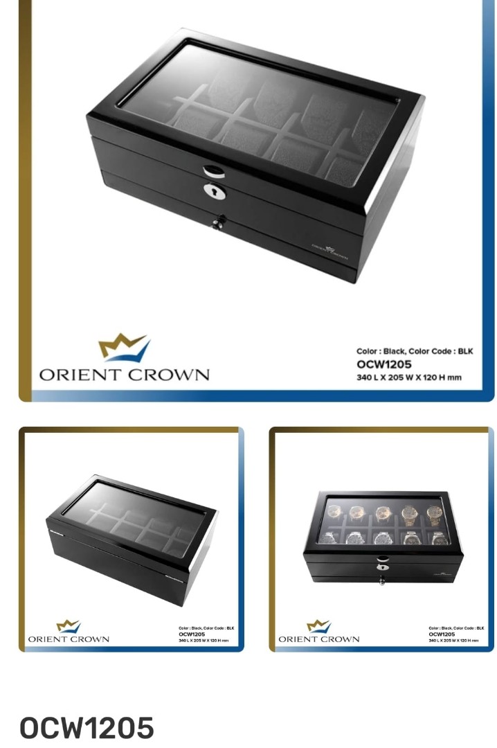 Orient crown, Luxury, Accessories on Carousell