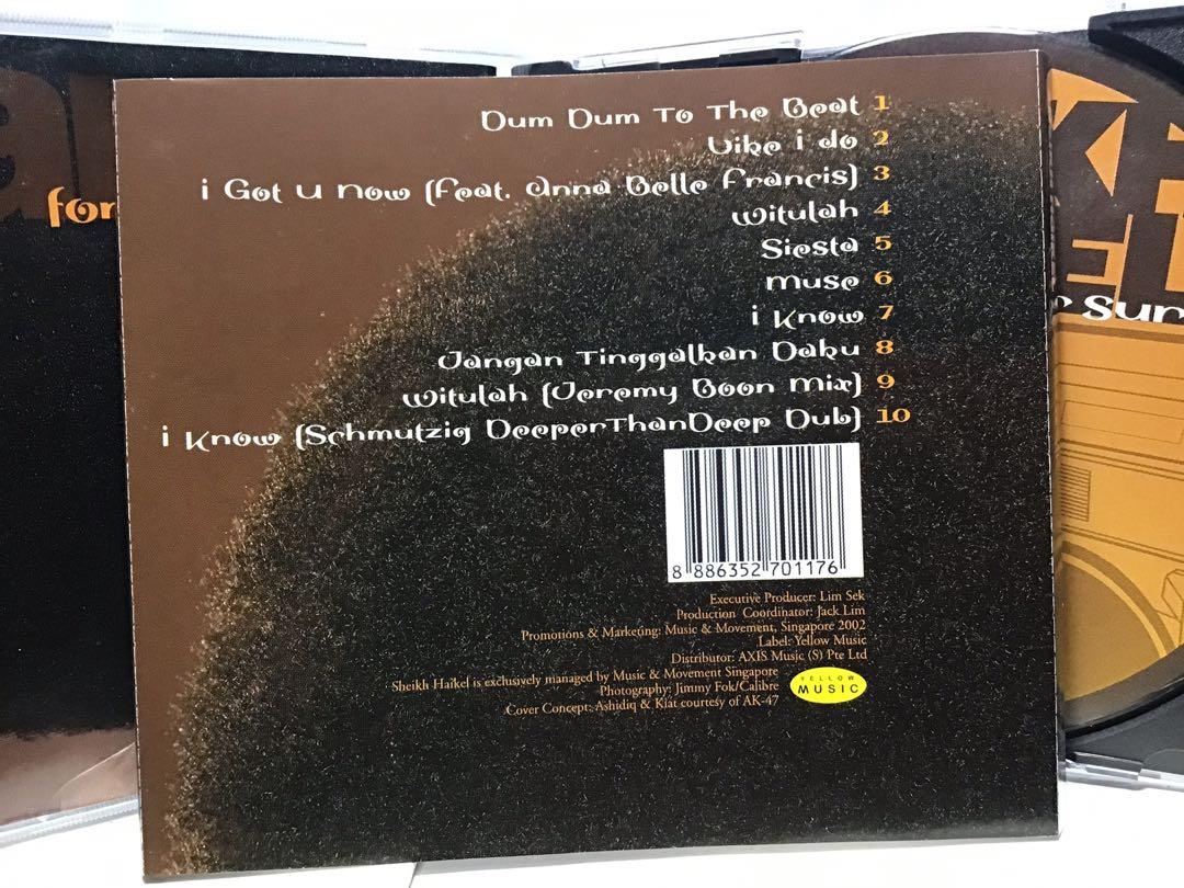 ORIGINAL 2002 PRESS Sheikh Haikel OOP CD Anubis Singaporean Pop ...