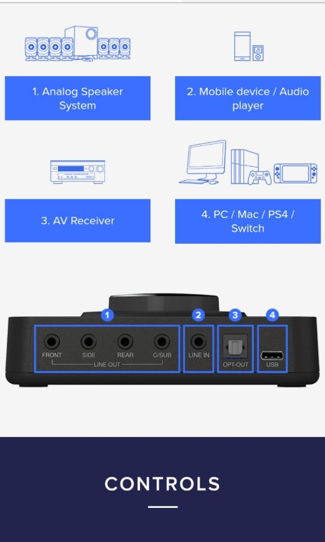 Original Creative Sound Blaster X3 (Excellent condition), Audio ...