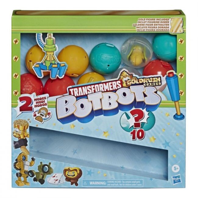 ORIGINAL Hasbro Botbots Transformers Claw box set surprise balls play ...