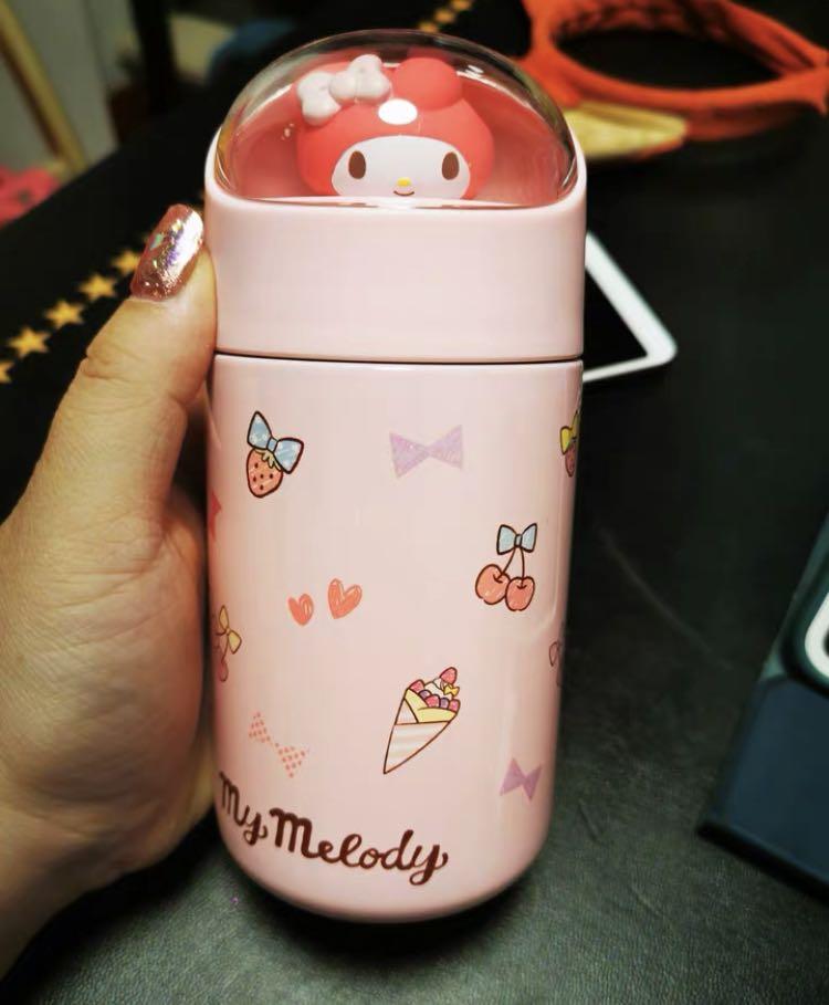 MINISO x Sanrio Stainless Steel Thermal Flask - Hello Kitty Pompompurin Cinnamoroll Melody ...