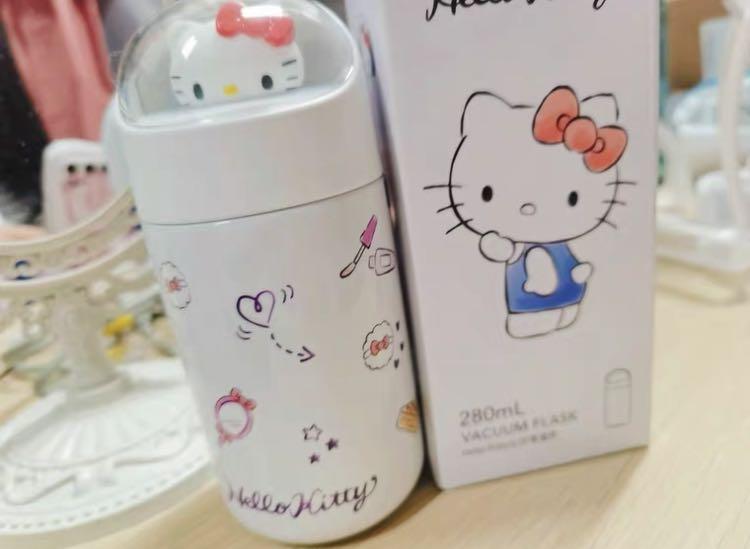 MINISO x Sanrio Stainless Steel Thermal Flask - Hello Kitty Pompompurin Cinnamoroll Melody ...