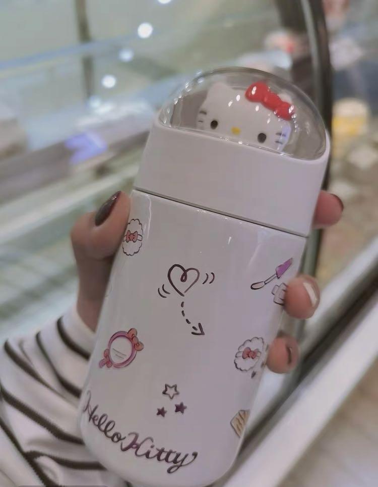 MINISO x Sanrio Stainless Steel Thermal Flask - Hello Kitty Pompompurin Cinnamoroll Melody ...