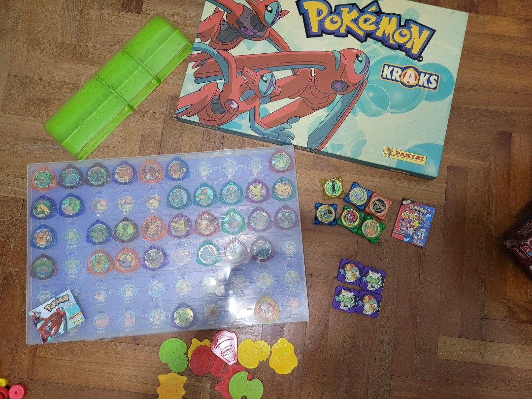 Pokemon Kraks Waps Tretta with goalpost, Hobbies & Toys, Toys & Games ...