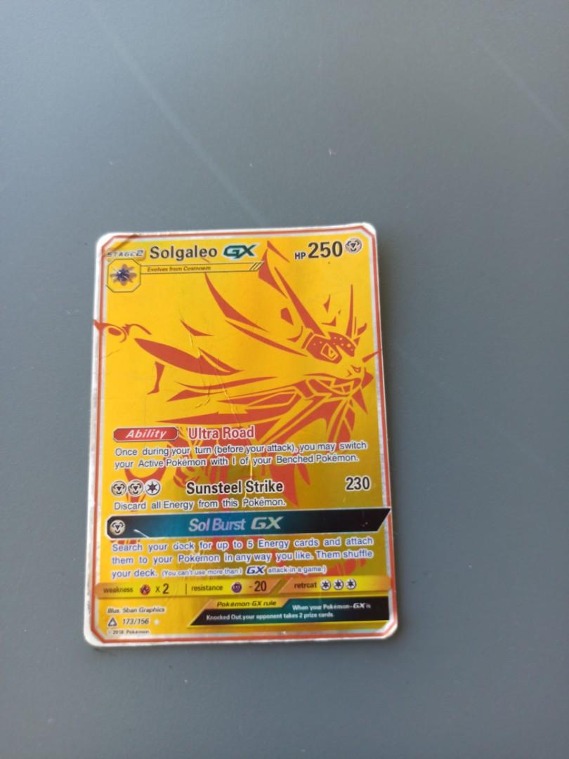 Pokemon Solgaleo, Hobbies & Toys, Memorabilia & Collectibles, Fan ...