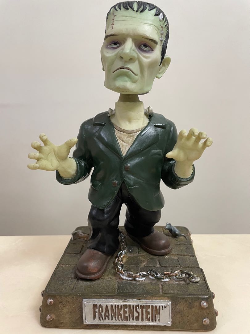 Rare Frankenstein Bobblehead, Hobbies & Toys, Toys & Games on Carousell