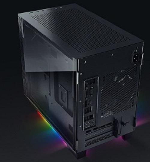 Razer Tomahawk Mini-ITX Gaming Case Chassis with Dual-Sided Tempered ...