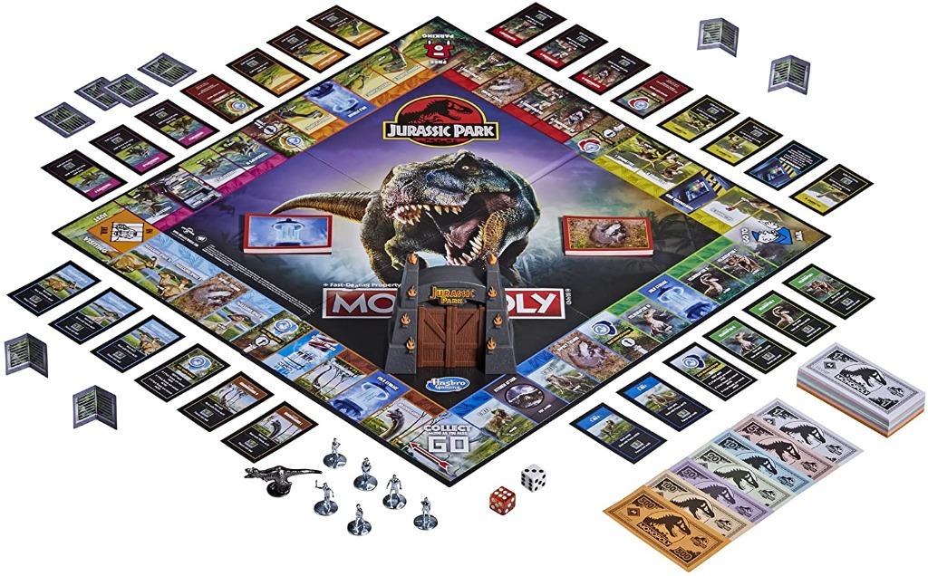 {READY STOCK} AUTHENTIC Monopoly Jurassic Park Edition Board Game with ...