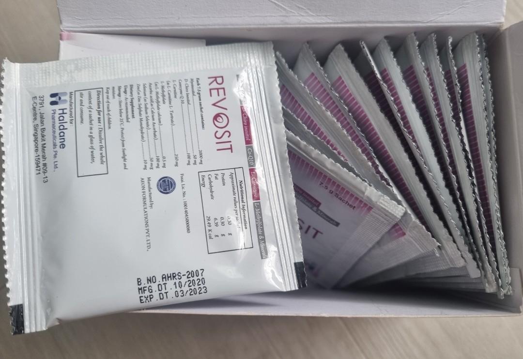 Revosit 13 Sachets $26 (Long expiry: 3/2023) / Blackmore Evening ...